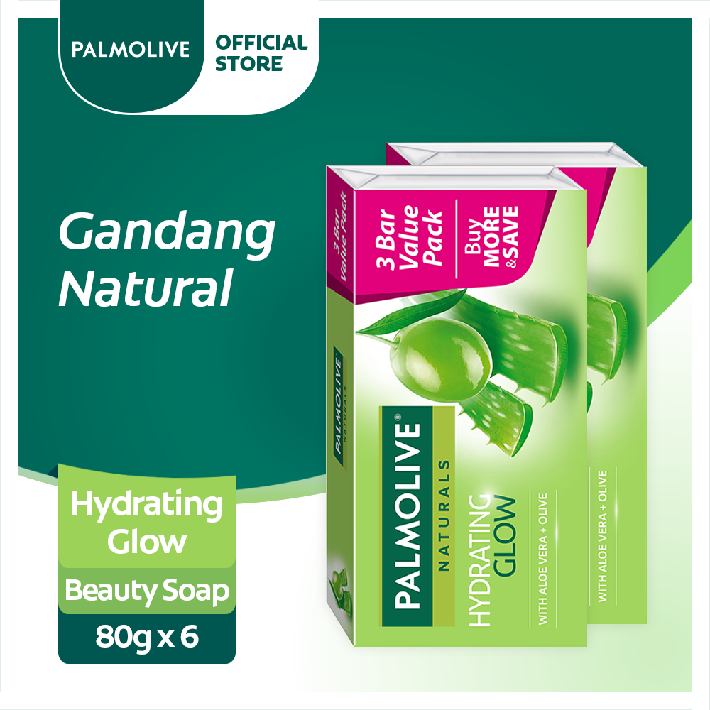 Palmolive Naturals Moisture Smooth Bar Soap - with Aloe Vera & Olive ...