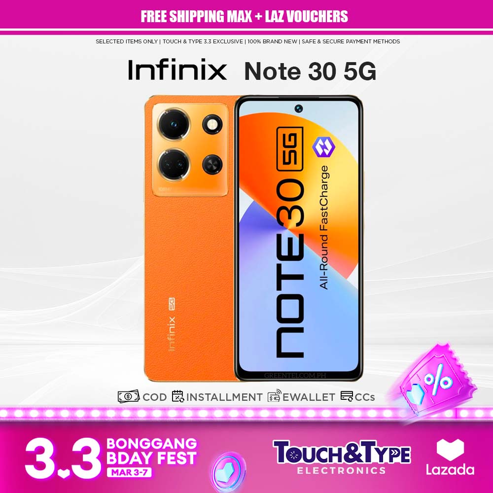 Infinix Note 30 5G 8GB+256GB Gaming Mobile Device - Next-Gen 5G ...