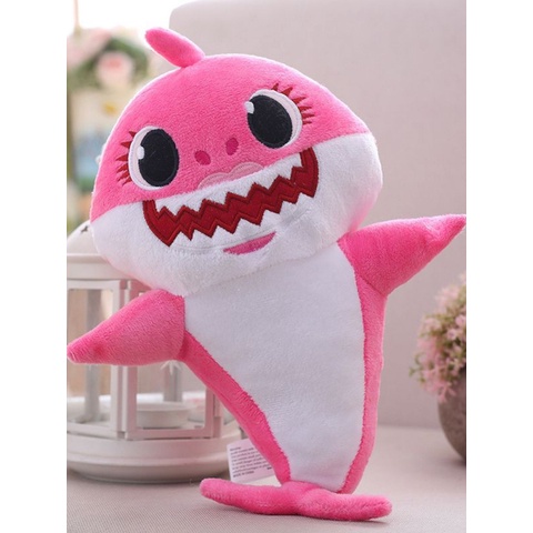 【Ready Stock】 Baby Shark Plush Toys English Creative Gift Stuffed ...