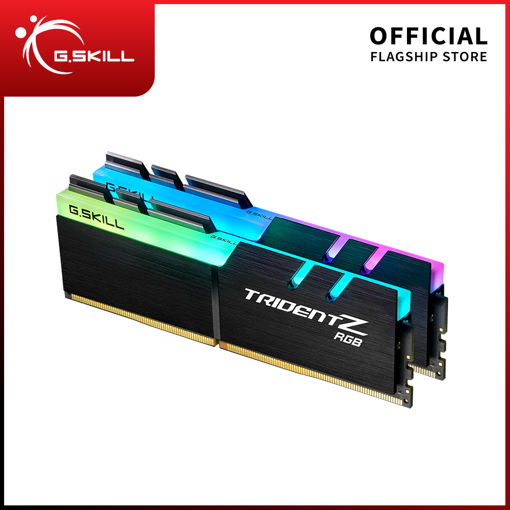 G.Skill Trident Z RGB 16GB/32GB DDR4 DRAM Intel XMP 2.0 Kit of 2 RAM ...