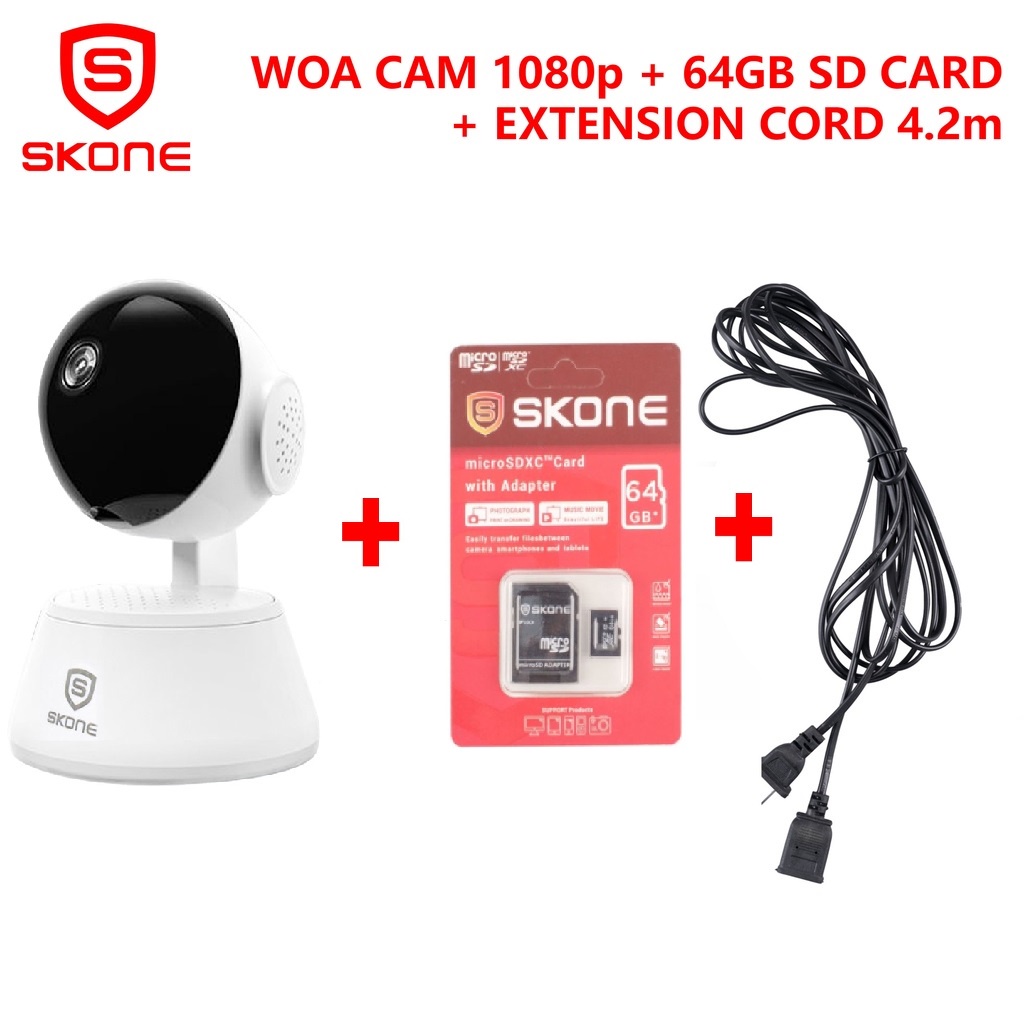 ☀WiFi Camera CCTV IP Camera V380 Pro Q6 1080p Smart Security 360 Degree ...