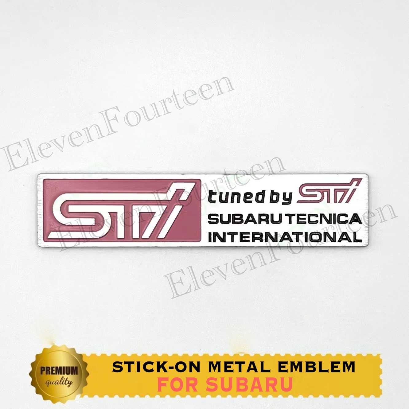 STI Subaru Tecnica International 3D Metal Emblem Badge Decal | Lazada PH
