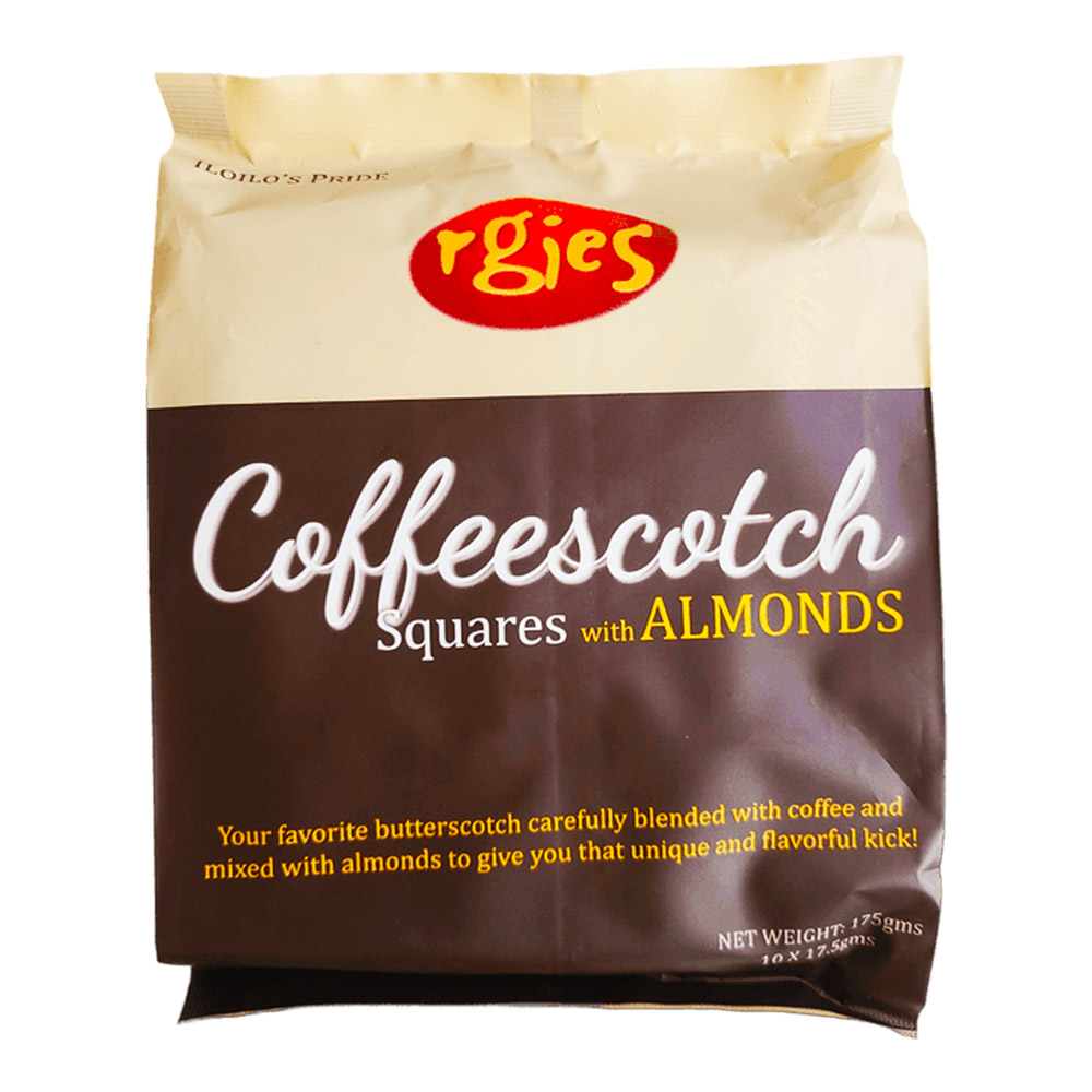 Iloilo's Best | Rgies Coffeescotch Squares with Almonds | Real Coffee ...