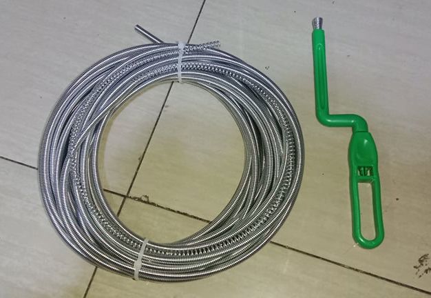 3m 5m 10m Drain Snake Panundot Snake Wire Dredging Tool Drain Cleaner ...