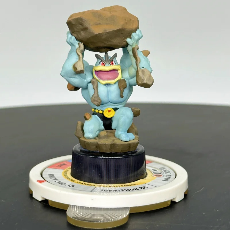 Original Pokemon War Chess Turntable Toy Hyper Beam 100 Machamp Snorlax ...