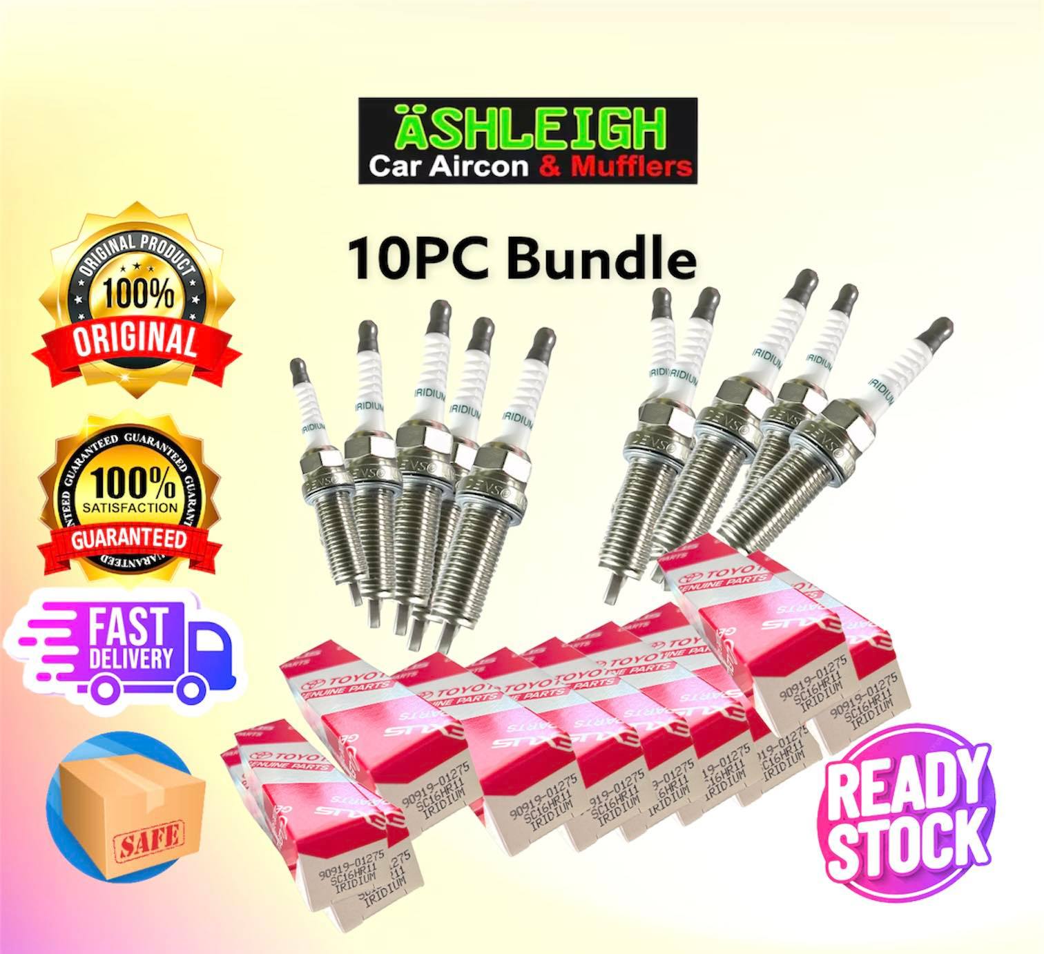 10PC Bundle Spark Plug Iridium Toyota Vios Dual VVTi 90919-01275 ...