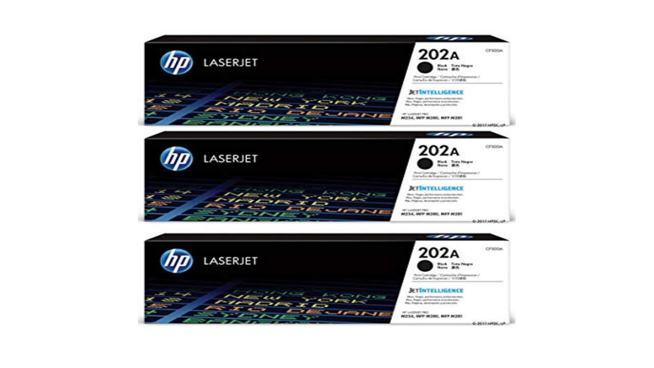 HP 202A Black Original Toner Cartridge Set of 3 Bundle | Lazada PH