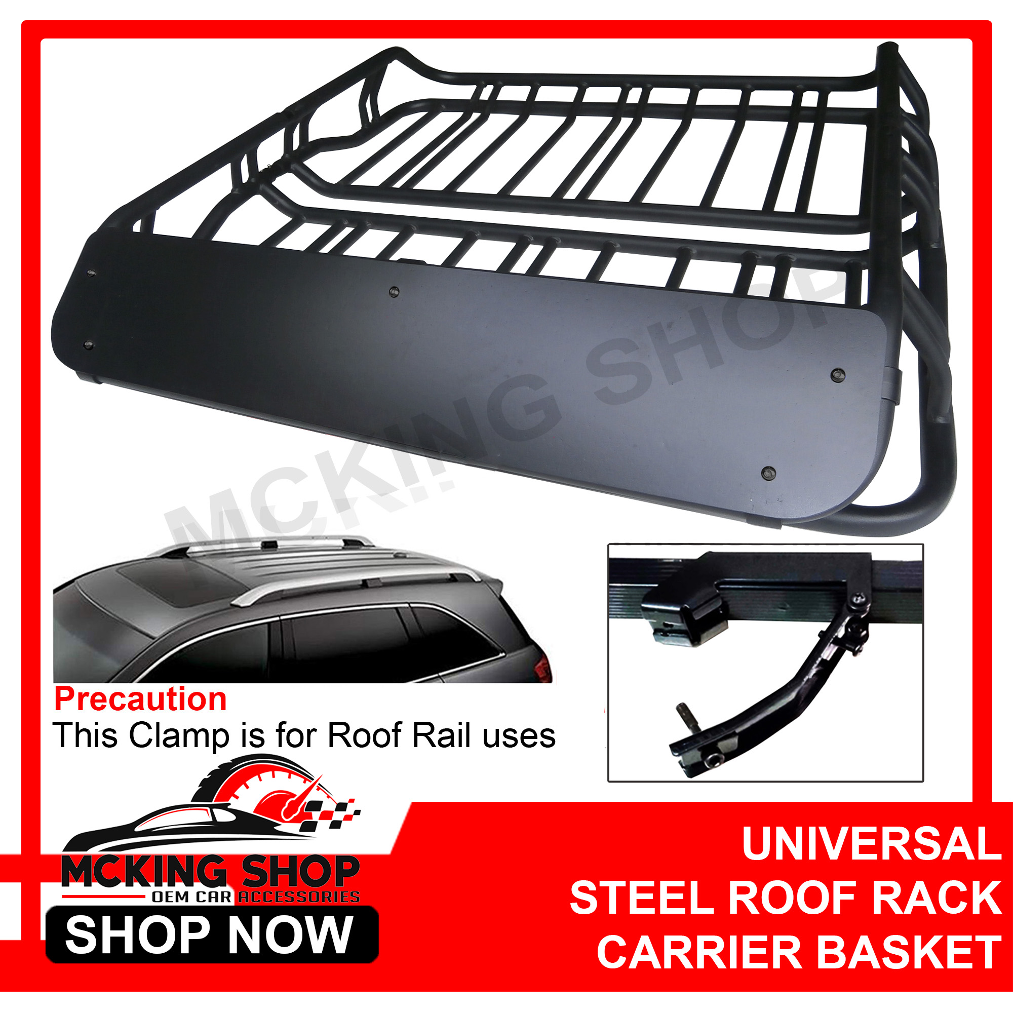 Mitsubishi Montero 2005-2015 Steel Roof Rack / Roofrack Cargo Carrier ...