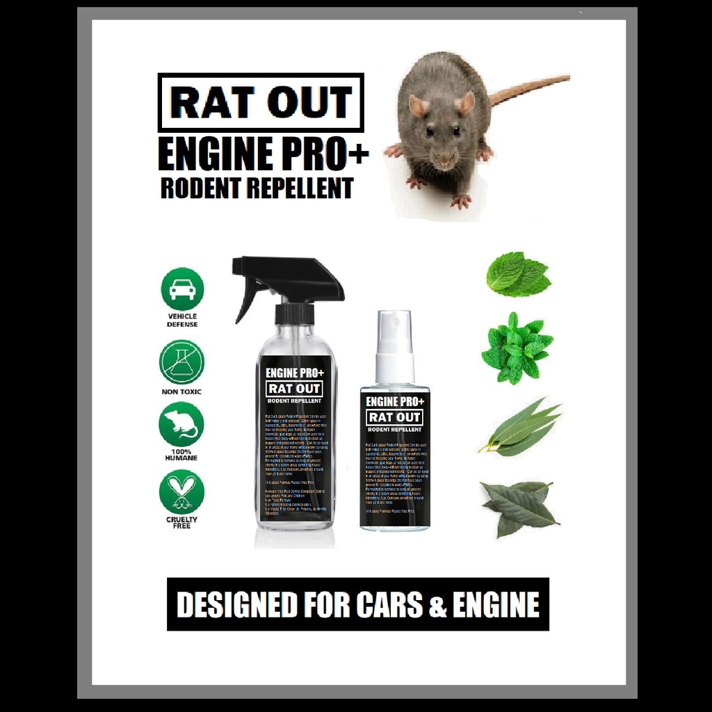 Convey4 RAT OUT ENGINE PRO ENGINE CAR RODENT REPELLENT | Lazada PH