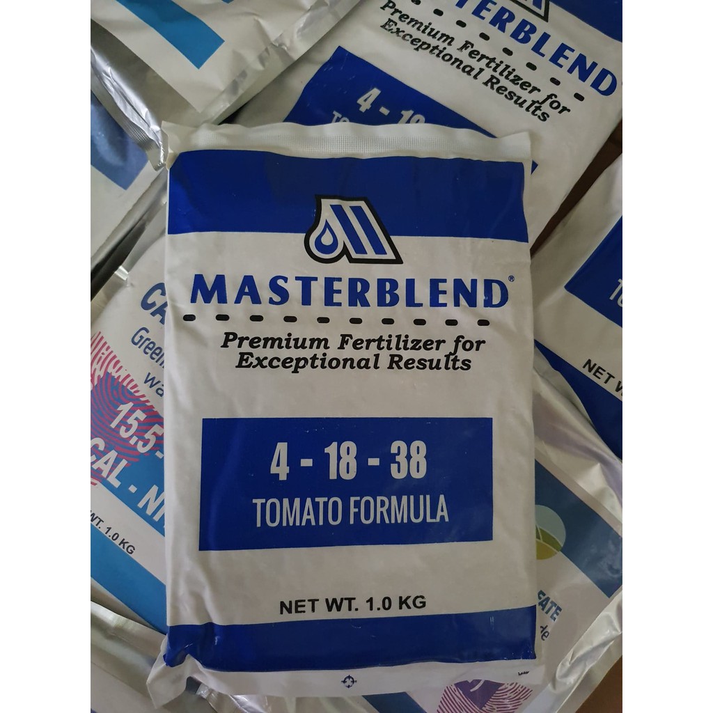 Solo Pack 1 Kilo Masterblend 4 18 38 Hydroponic Nutrient Tomato Lettuce ...