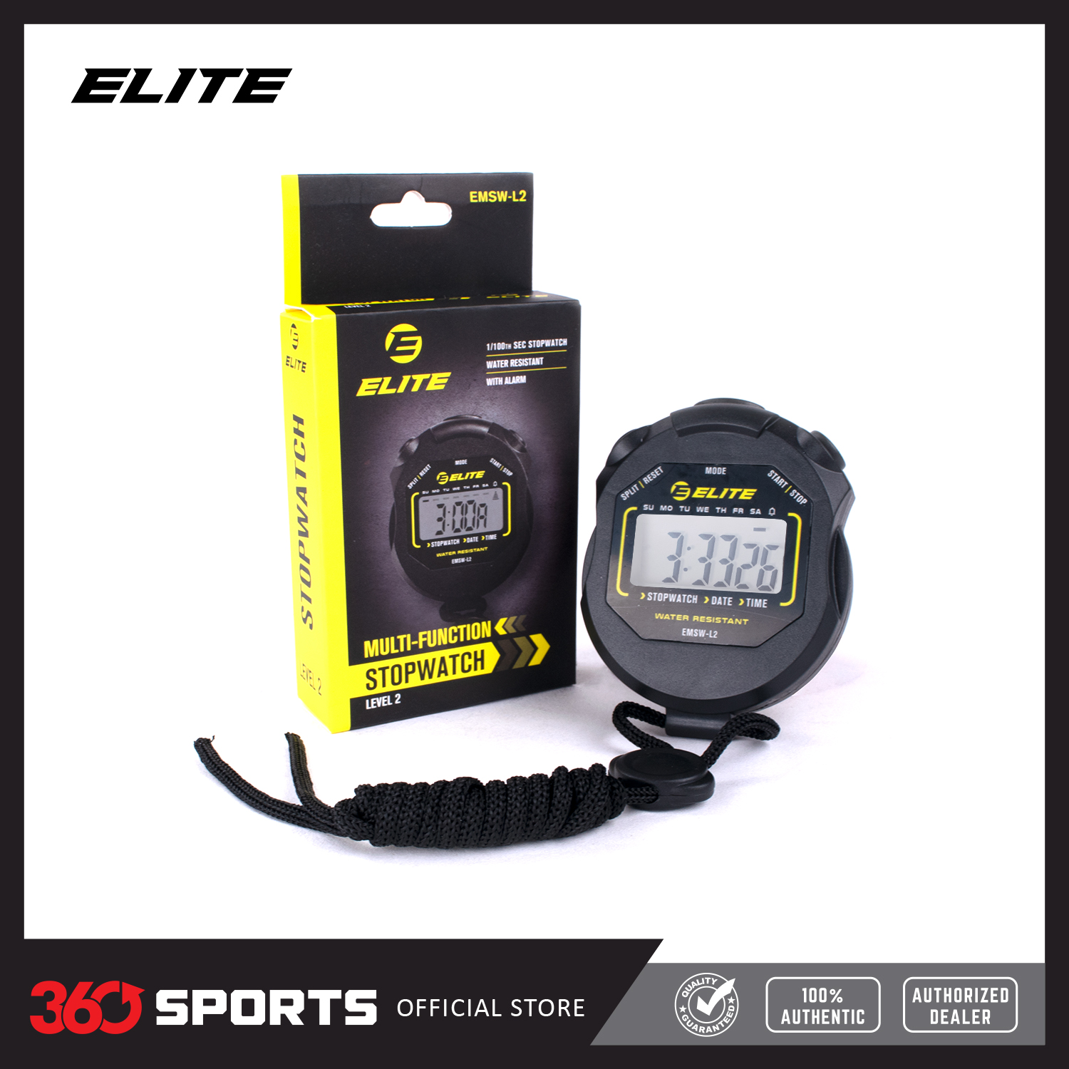 Elite Sports Multi-Function Stopwatch/Timer Level 2 | Lazada PH