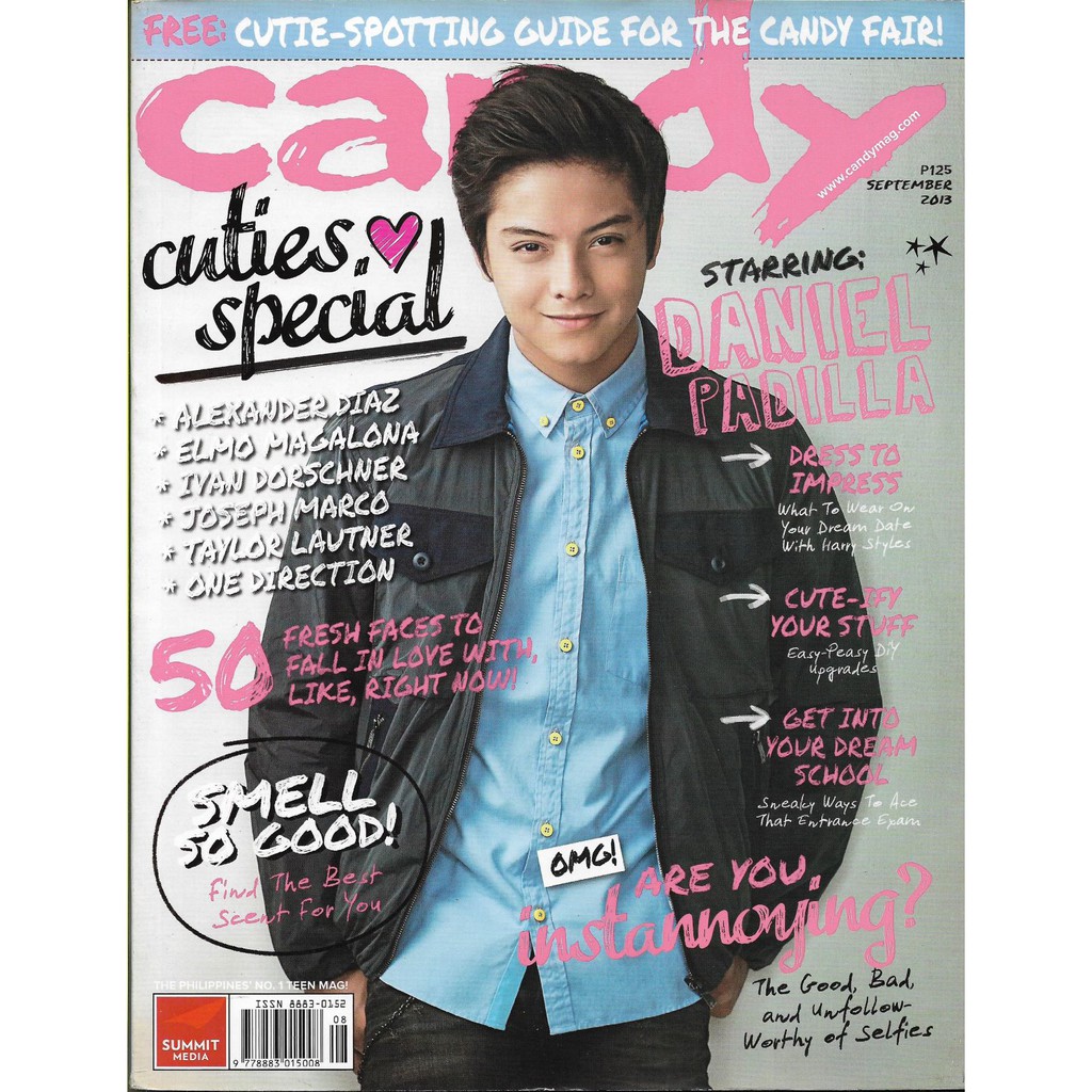 Candy Magazine September 2013 Issue - Daniel Padilla | Lazada PH