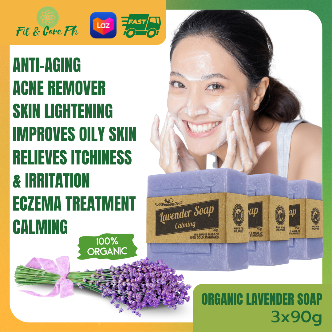 Organic Lavender Acne Remover and Oil Control Skin Care - Set of 3 ...