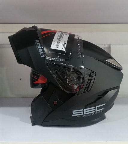 Sec Revolt Modular Dual Visor Helmet | Lazada PH