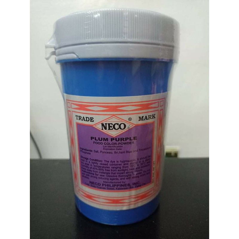 NECO FOOD COLORS POWDER 125G AND 500G | Lazada PH
