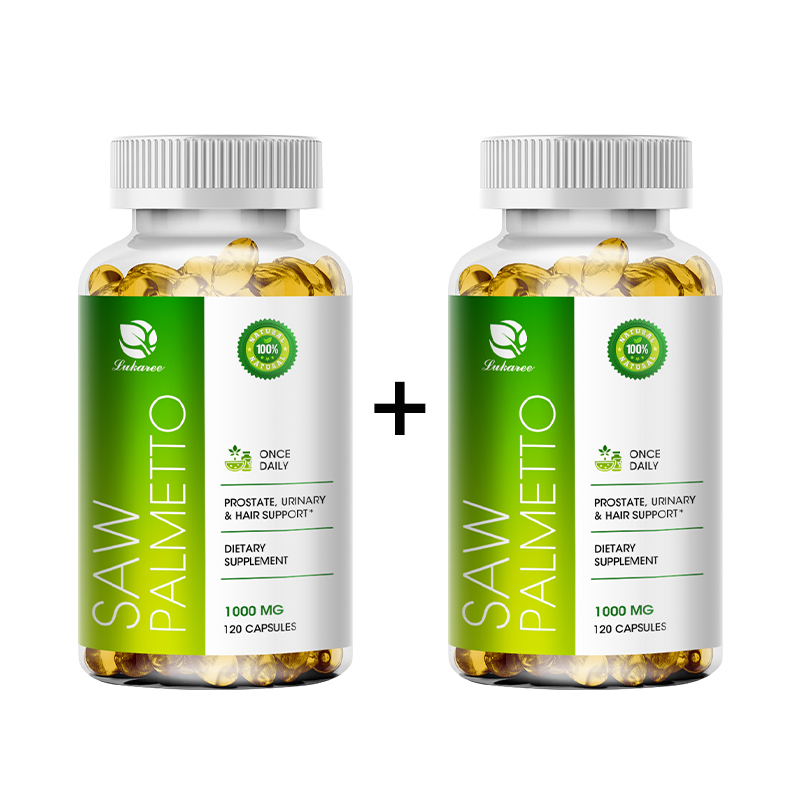 Saw Palmetto Capsules 1000 mg for Prostate Health Extend Puberty Reduce ...