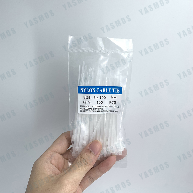 Heavy-Duty Nylon Cable Ties Black High-Quality Zip Ties Cable Strap ...