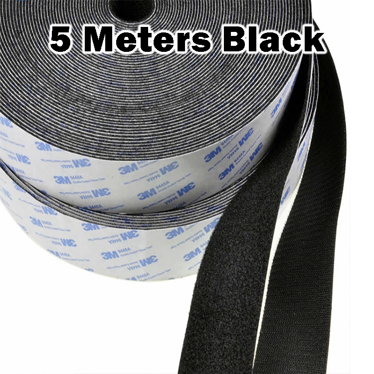 Hook and Loop Tape with 3M Glue Strong Self Adhesive Back Mounting ...