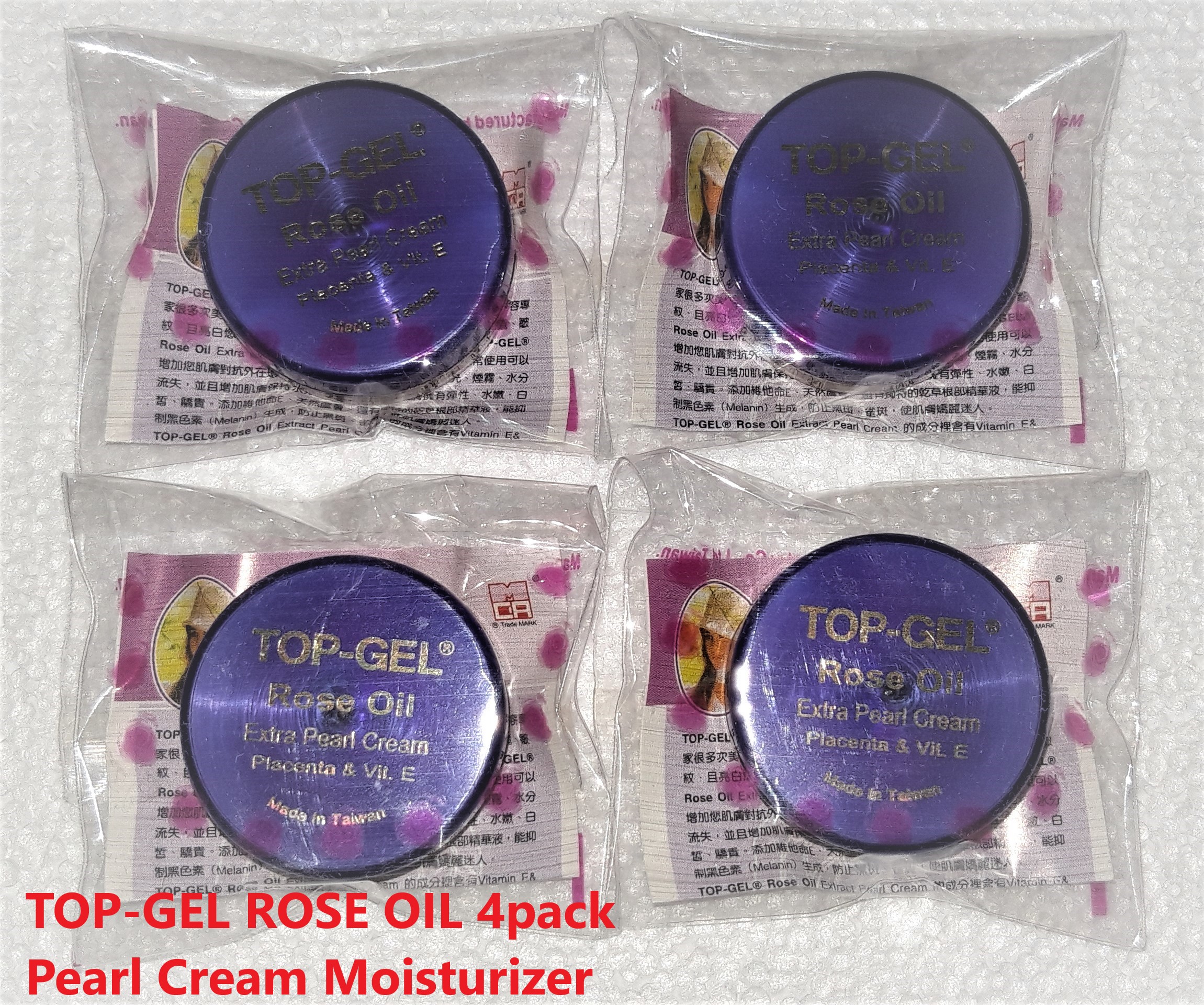 TOP-GEL Rose Oil Extra Pearl Cream (4 piece an order) | Lazada PH