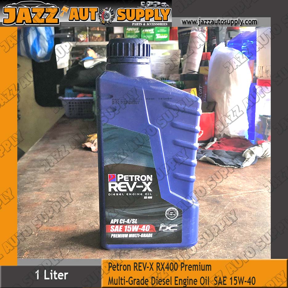 Petron REV-X RX400 Premium Multi-Grade Diesel Engine Oil SAE 15W-40 ...