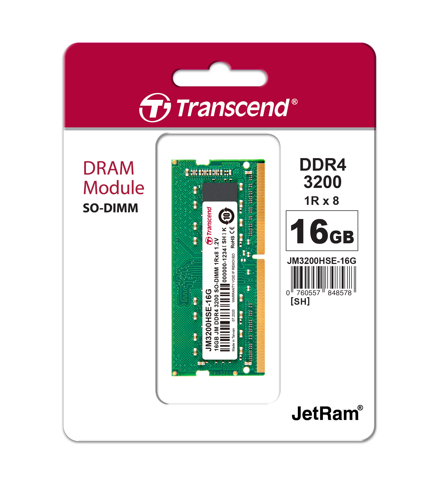 Transcend DDR4 4GB/8GB/16GB 3200 SODIMM (1R X 8) | Lazada PH