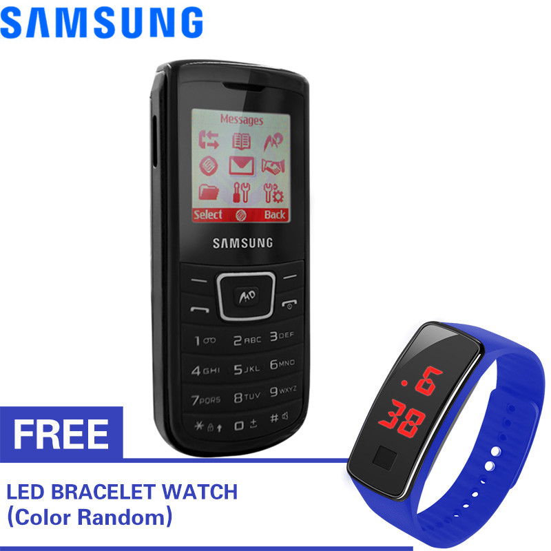 (Get LED Watch Free or Lights)Original E1100c Keypad Basic Phone Mobile ...
