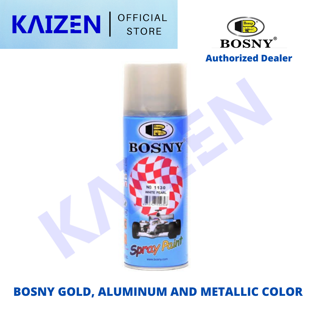 #1130 PEARL WHITE BOSNY SPRAY PAINT ORIGINAL | Lazada PH