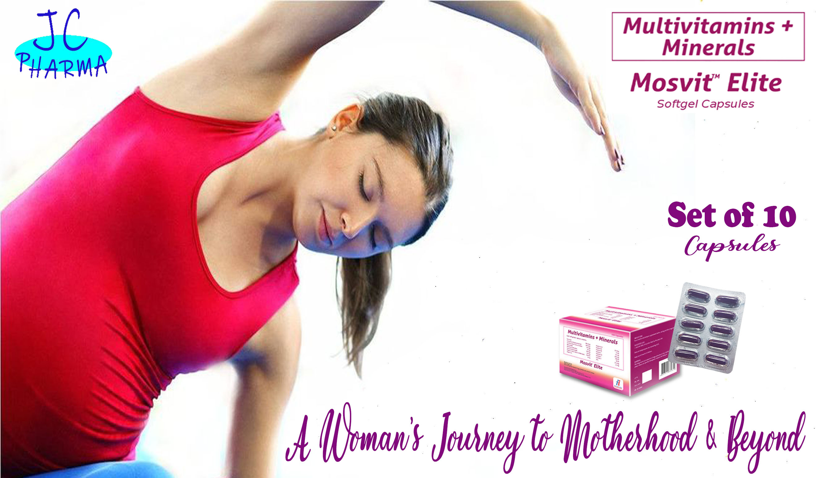 Authentic MOSVIT Elite (Multivitamins + Minerals) Set of 10 Capsules ...