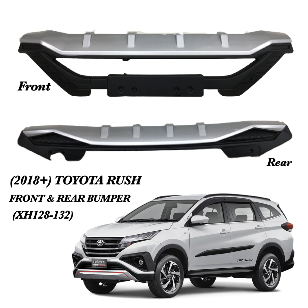 CPO (2018 2019 2020 2021 2022 2023) TOYOTA RUSH FRONT AND REAR BUMPER ...