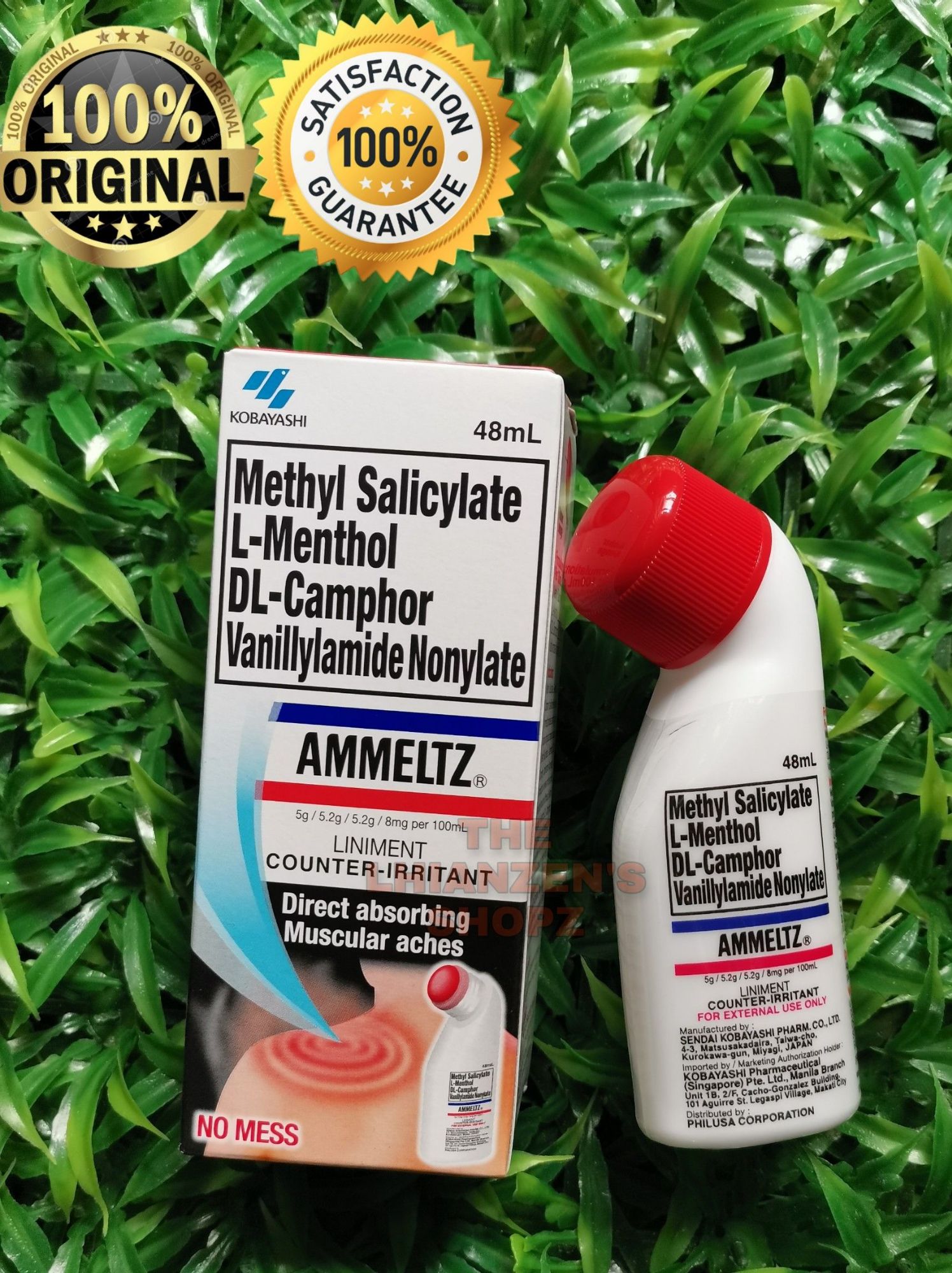 Ammeltz (KOBAYASHI) Liniment 48mL | Lazada PH