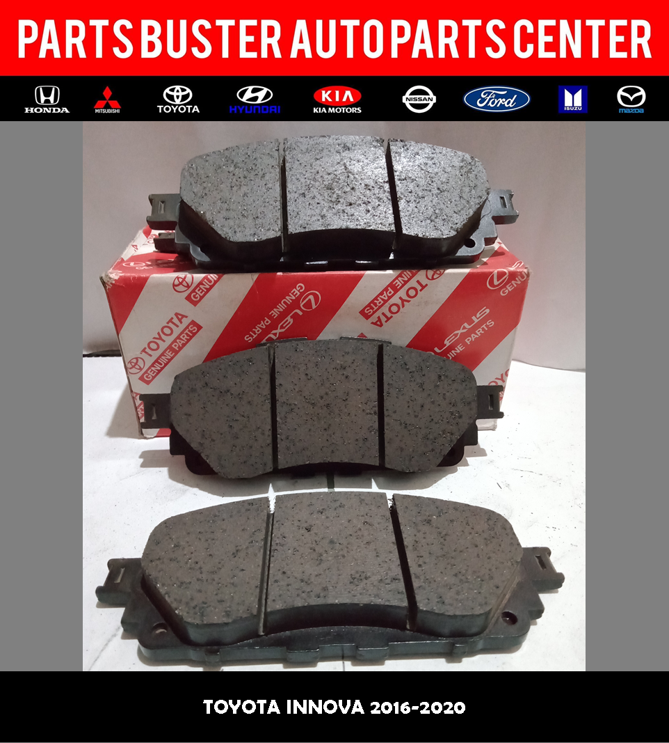 Brake Pad (FRONT) for TOYOTA INNOVA 2016-2021 (04465-0K380) - GENUINE | Lazada PH