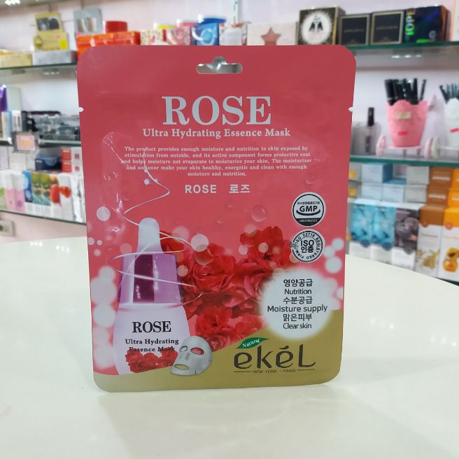 EKEL ROSE ULTRA HYDRATING ESSENCE MASK made in korea | Lazada PH