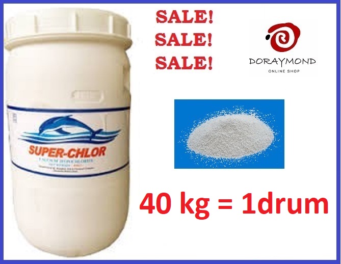 40kg (drum) Chlorine Granules 70% High Quality - Super Chlor Brand ...