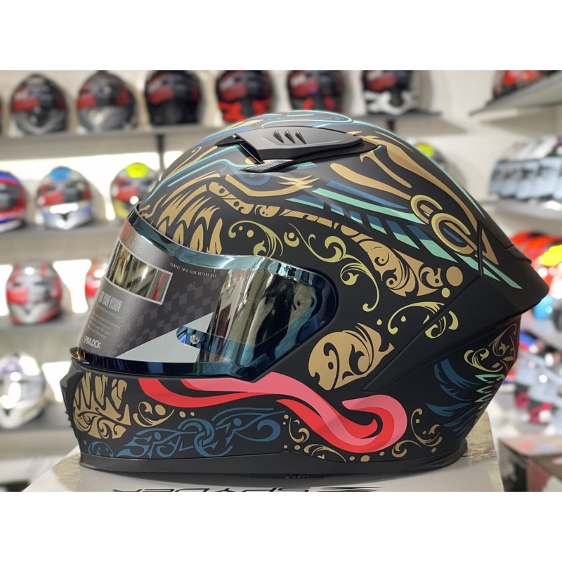 SPYDER STRIKE BREEZY - Full face Helmet with Freebies | Lazada PH