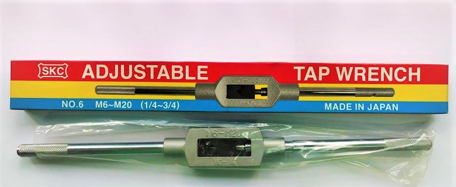 SKC Adjustable Tap Wrench No. 6, M6 - M20 ( 1/4" - 3/4/" ) | Lazada PH