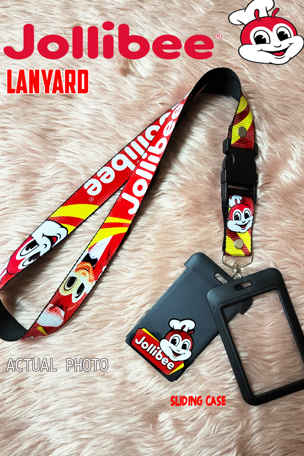 Lanyard Jollibee ID Lace ID sling Necklace | Lazada PH