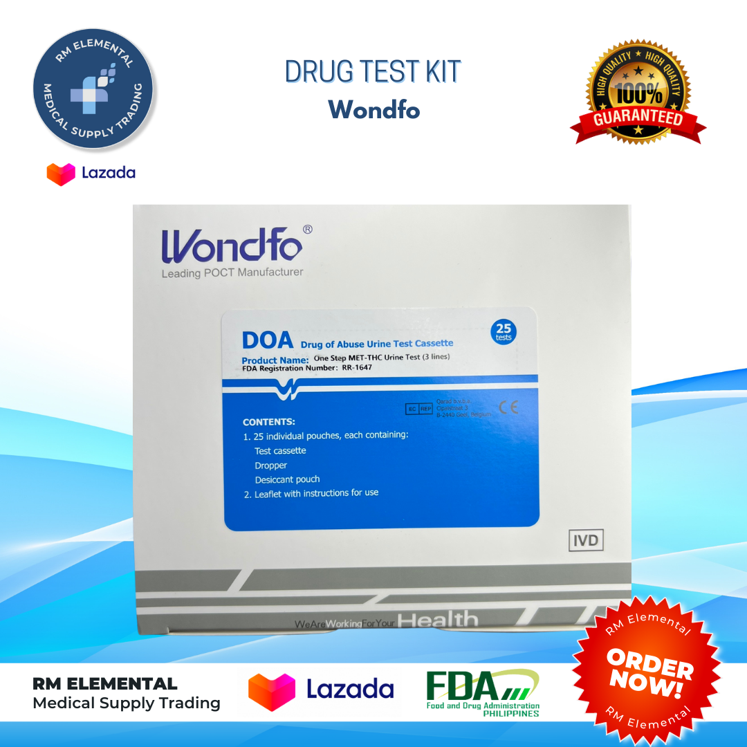 Drug Test Kit , ( MET-THC ) ( Urine Specimen 3 Lines ), 25 kits/box ...