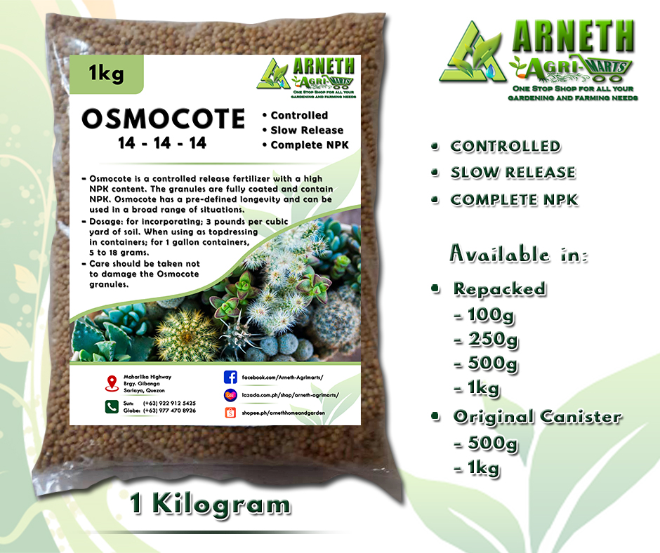 Osmocote Time Release Fertilizer – SQMKS