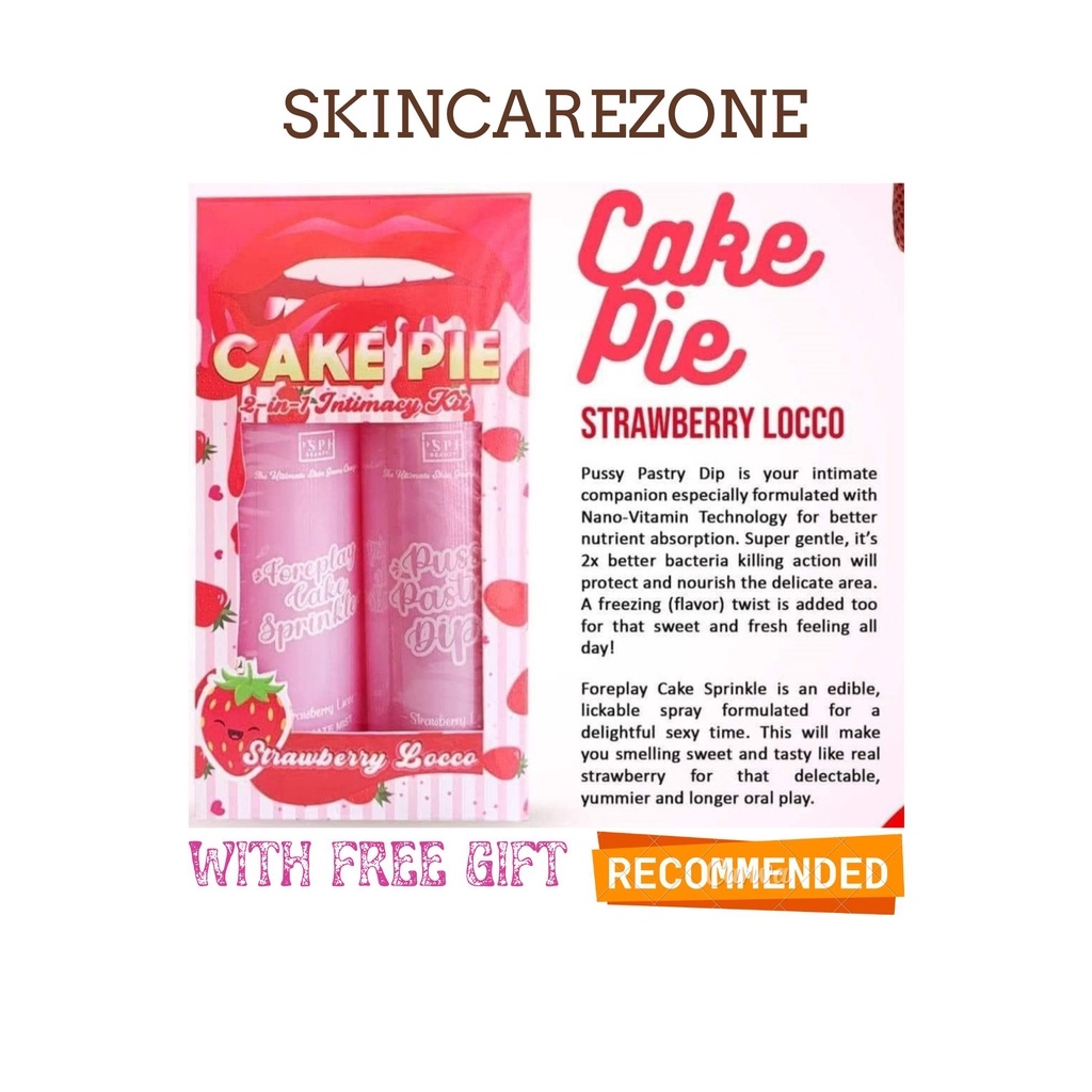 CAKE PIE 2-IN-1 intimacy kit PSPH BEAUTY 4 FLAVORS | Lazada PH