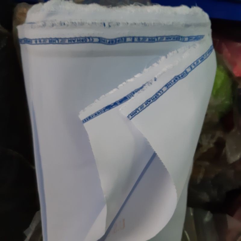 ☁Fabric per YARD: US Klopmann Superfine Clothman original white fabric ...