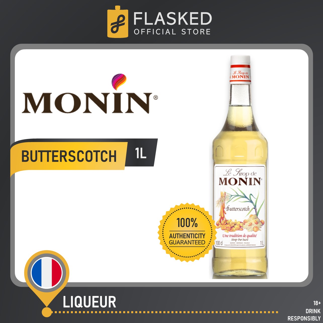 Monin Butterscotch Syrup 1L | Lazada PH