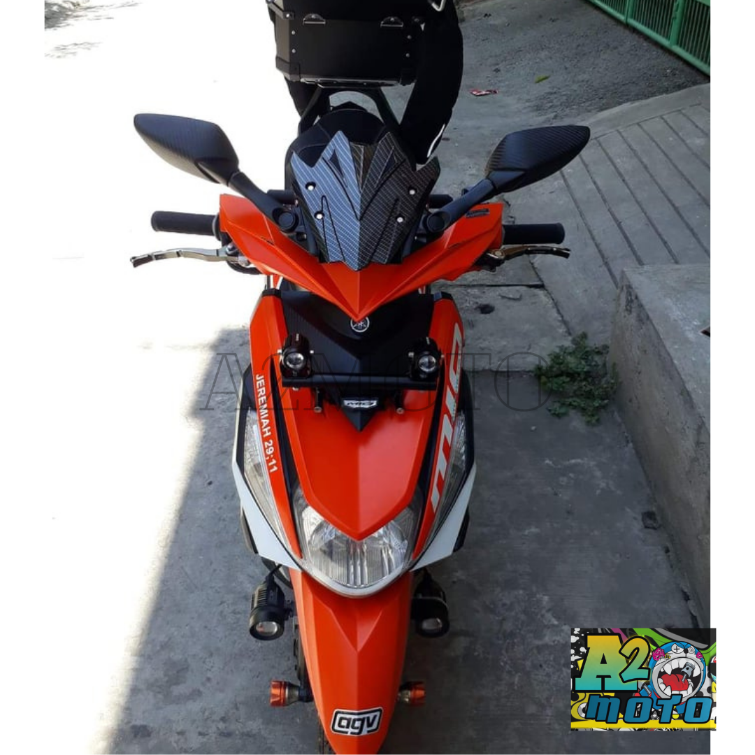 Mio Gear / M3 i125 / Soul i125 / Gravis side mirror with Bracket and ...