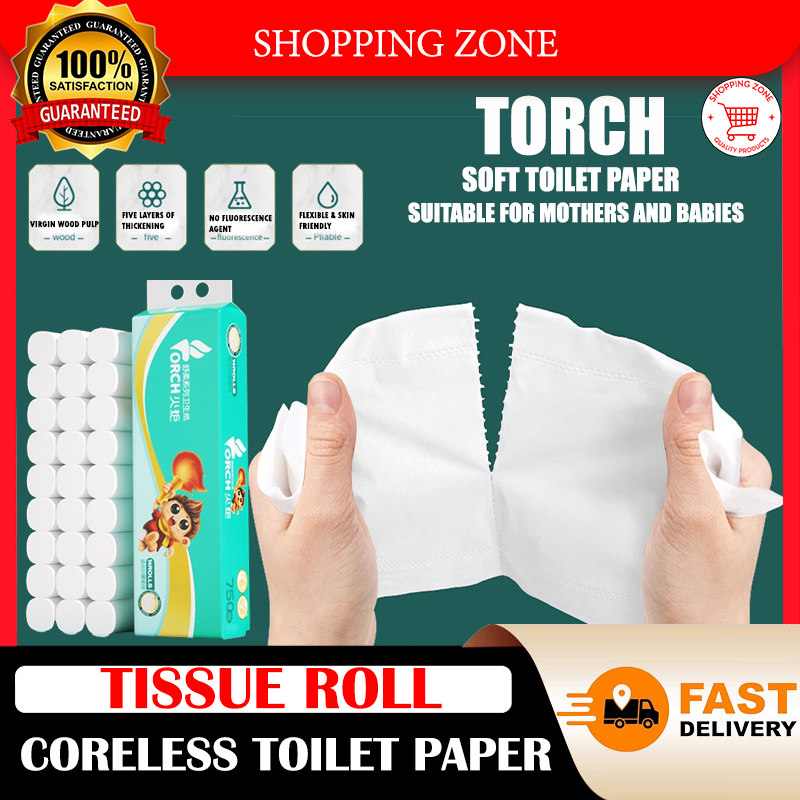 TISSUE PAPER / TOILET PAPER / CORELESS TISSUE / TORCH TOILET TISSUE ...