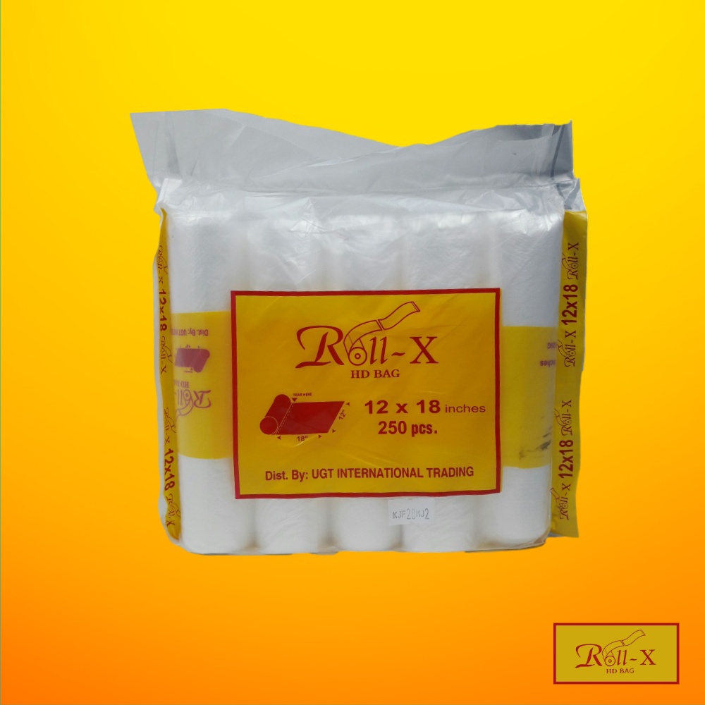 Roll-X Multipurpose HD Roll Thick Plastic Bag - (Laundry/Produce/Fruit ...