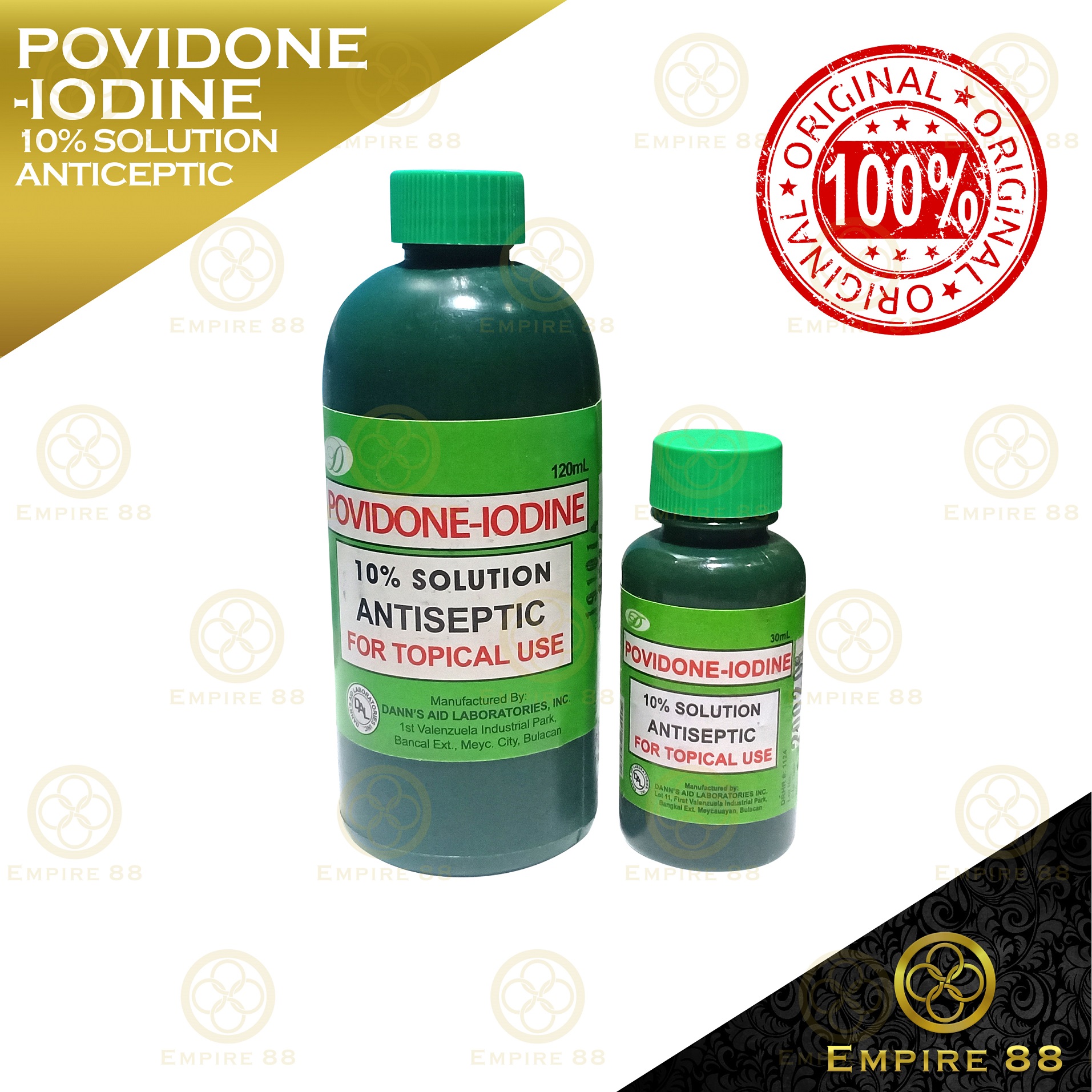 Povidone Iodine generic of BETADINE by J. Chemie 120ml | Lazada PH