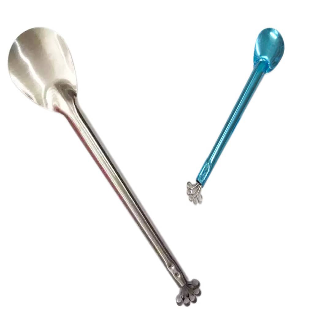 2-in-1 Stainless Steel Coconut and Melon Grater with Spoon Scooper ...