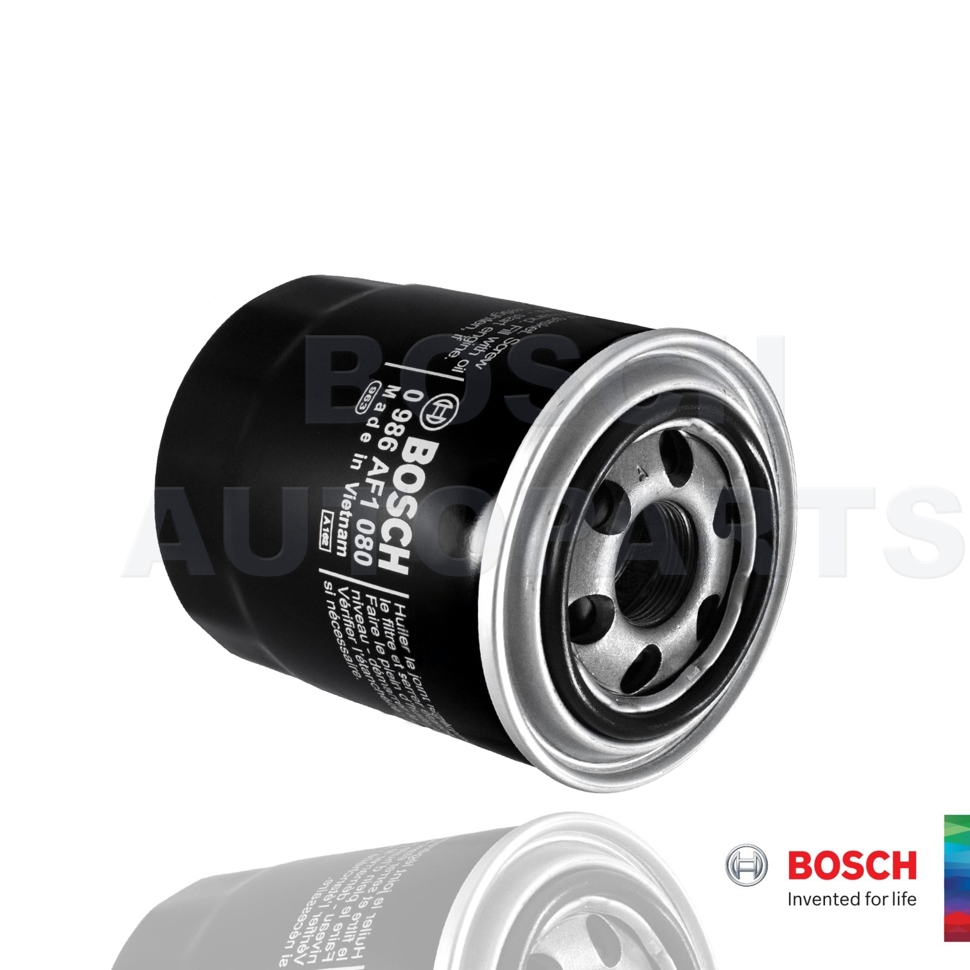 Bosch Oil Filter O1080 (C-034 / C-2906) for Hyundai Grace/ H100/ Porter ...