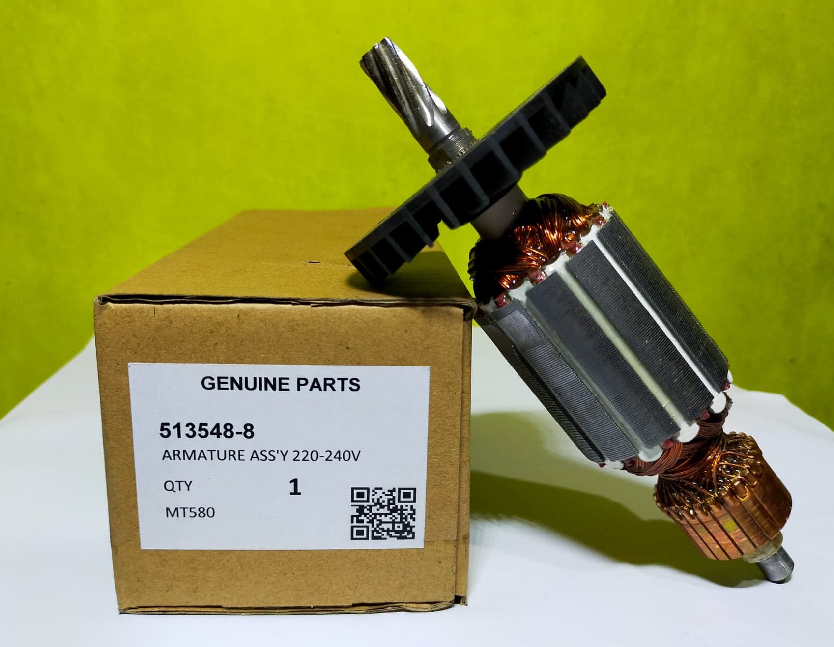 OEM Armature Assembly for Maktec MT580 / M583 Circular Saw (220V ...