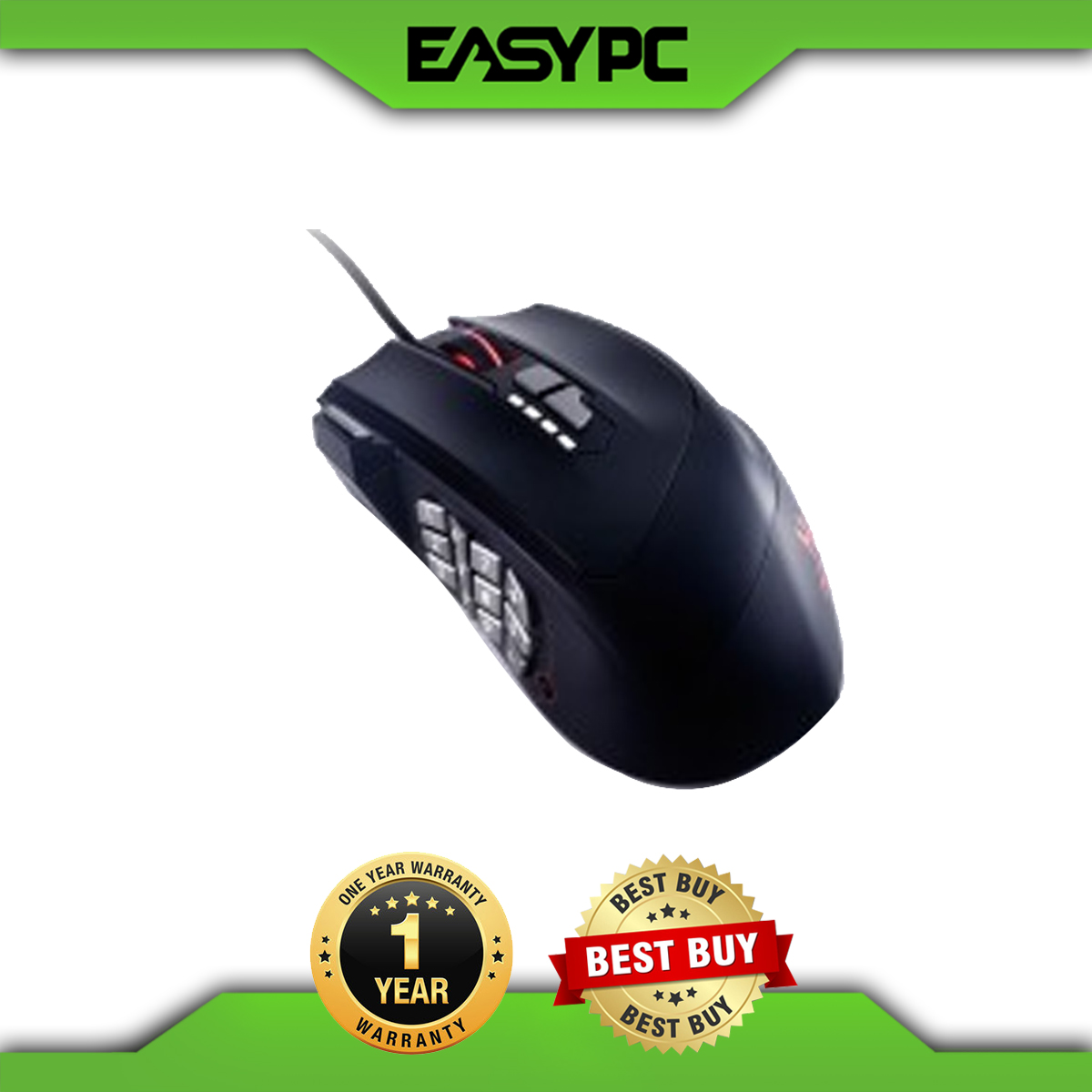Rakk IMA Macro Gaming Mouse, with 10g Removable Weight Adjustable ...