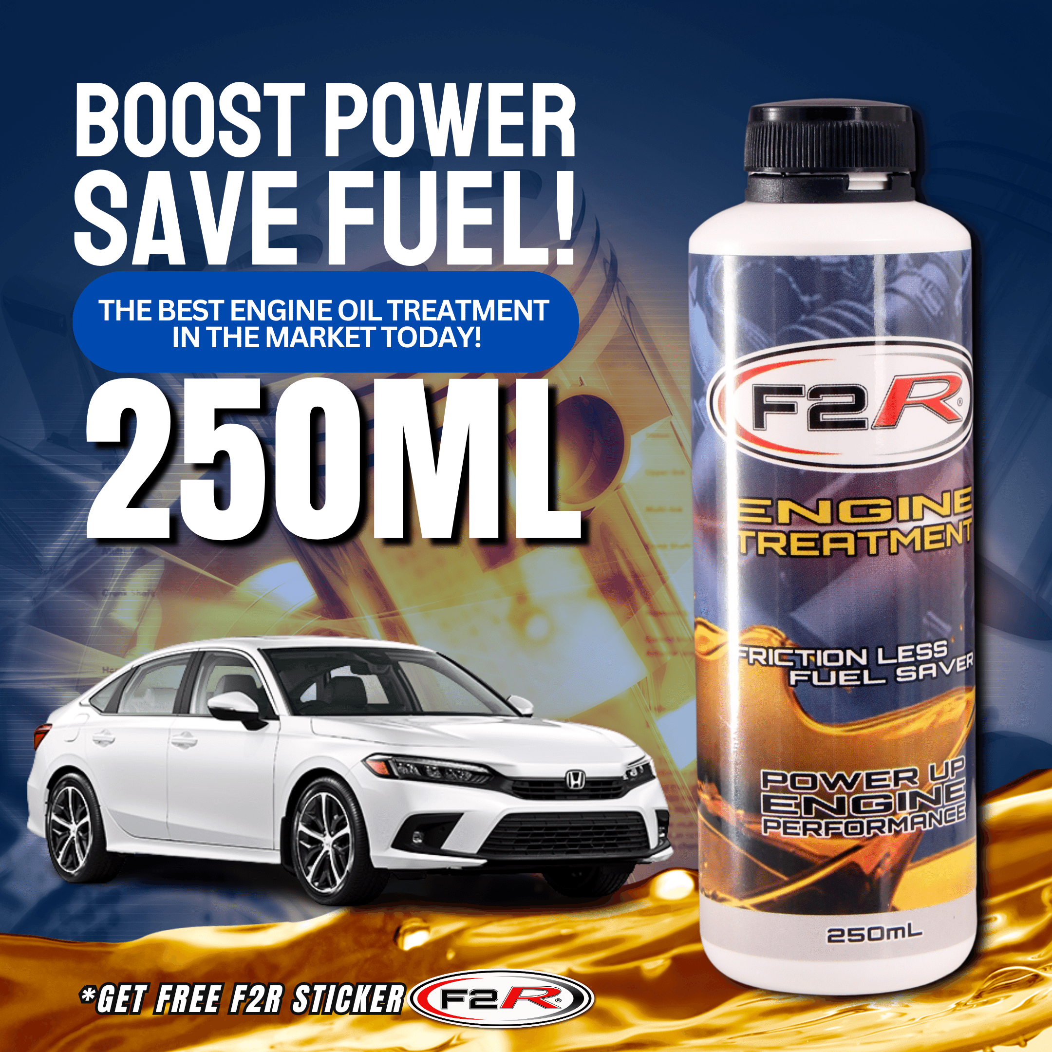 F2R ENGINE TREATMENT (250mL) | Lazada PH